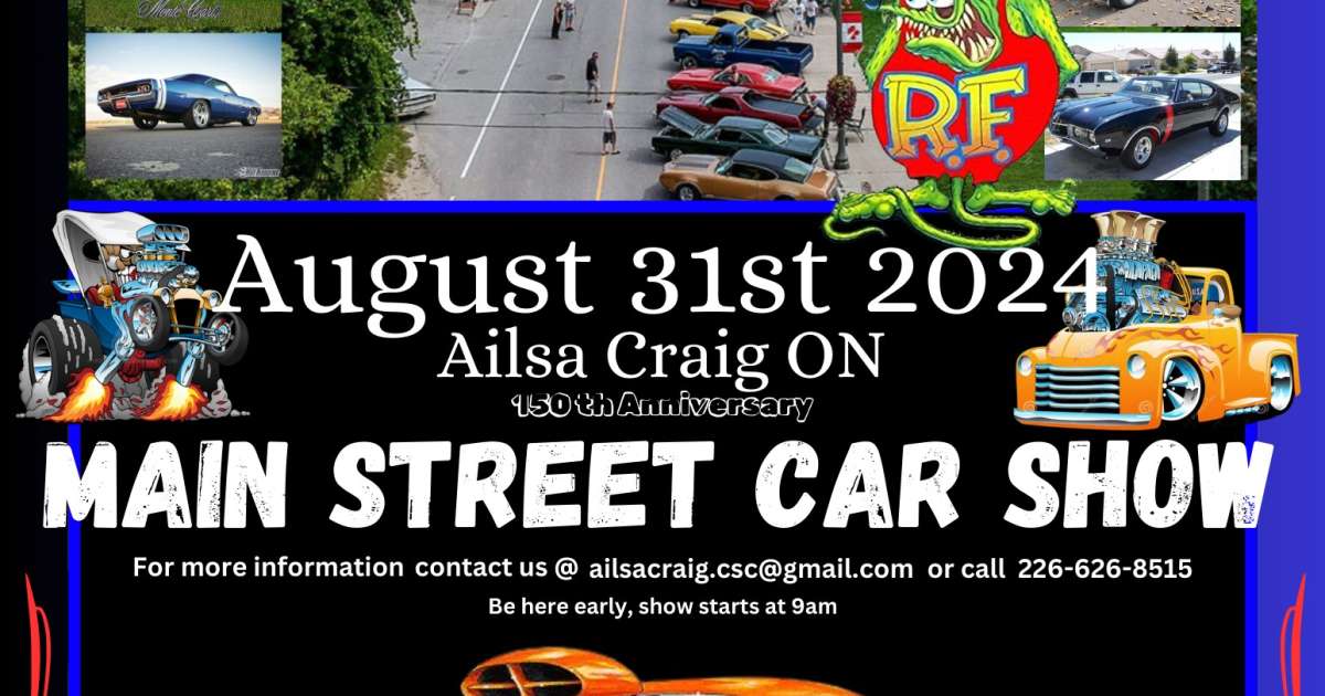 Ailsa Craig Main Street Car Show | North Middlesex
